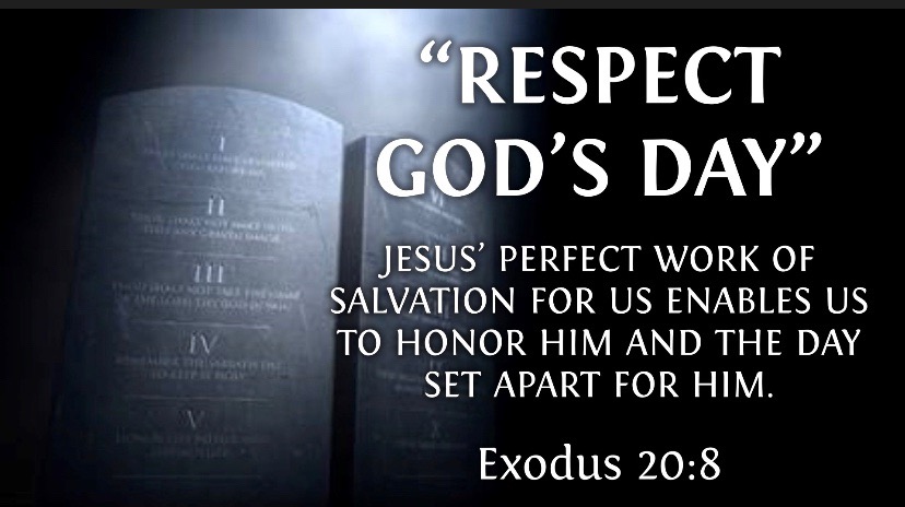 Respect God’s Day — Ten Commandments, Part 3 of 10 – Rev. HOG